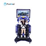 360° VR Roller Coaster Simulator Virtual Reality Arcade Machine - 9D VR ...
