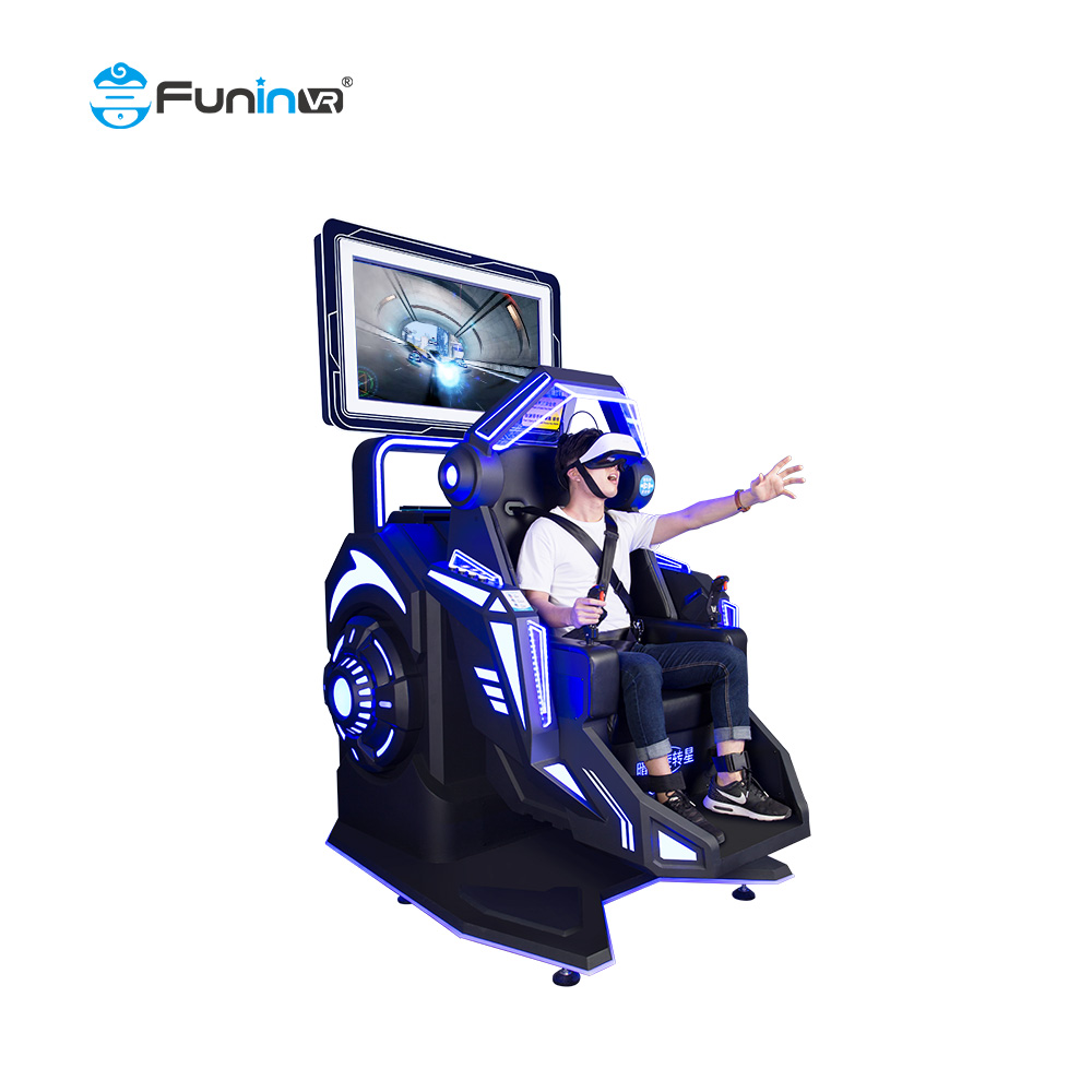 360° VR Roller Coaster Simulator Virtual Reality Arcade Machine - 9D VR ...