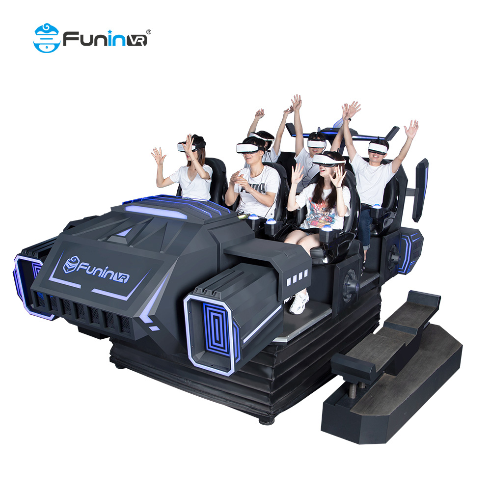 9D Virtual Reality 6 Seats VR Equipment VR Dark Mars Simulator - 9D VR Simulator Virtual Reality ...