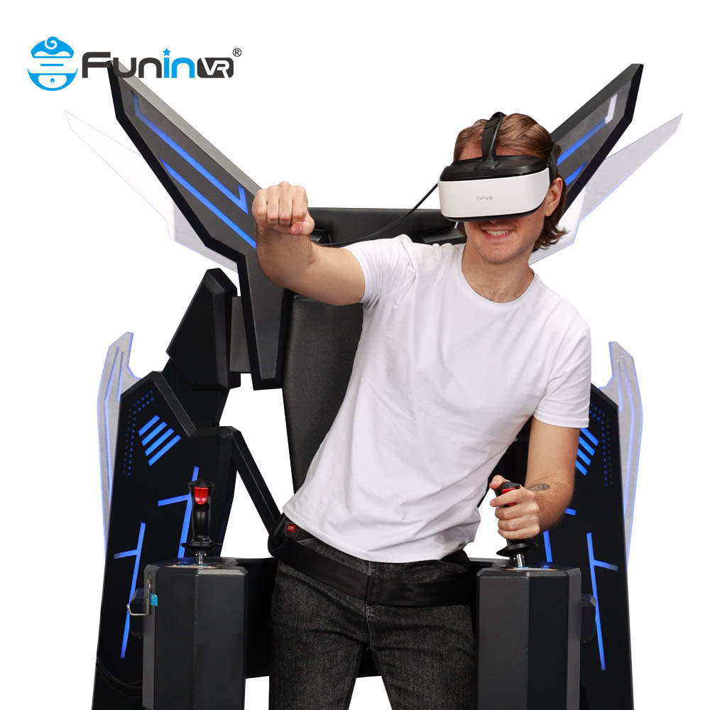 Eagle Flight VR Machine สวนสนุกจำลองเสมือนจริง - 9D VR Simulator โรง ...
