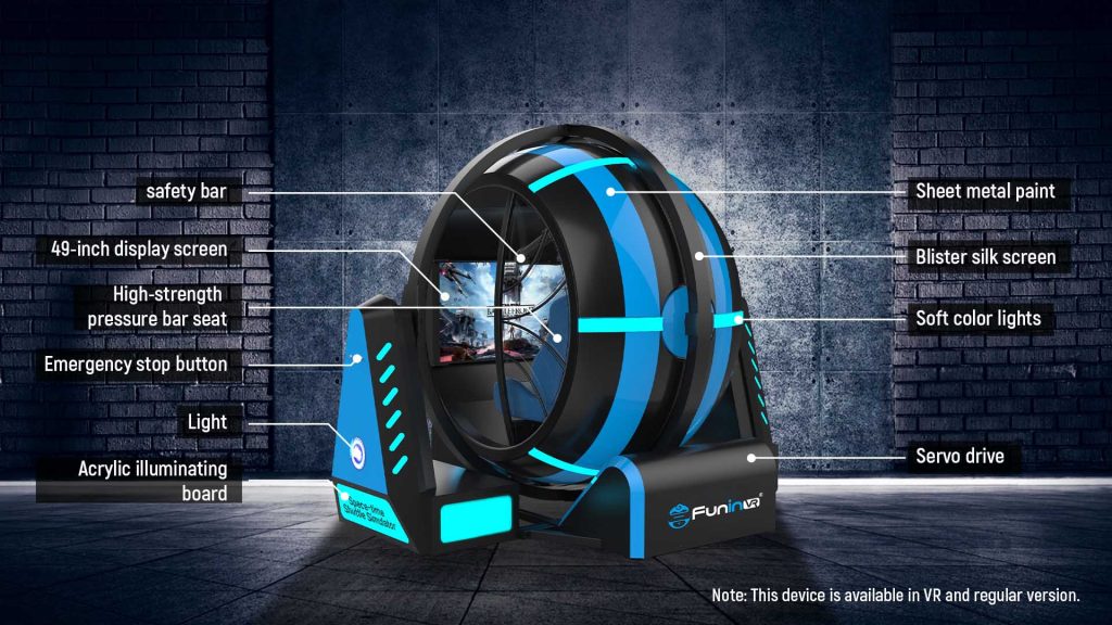 Space Time Shuttle VR Game Simulator Virtual Reality Theme Park ...