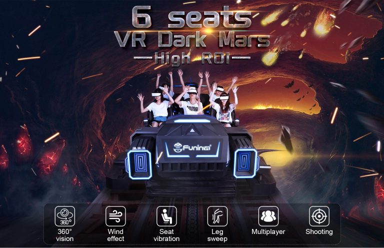9D Virtual Reality 6 Seats VR Equipment VR Dark Mars Simulator - 9D VR ...
