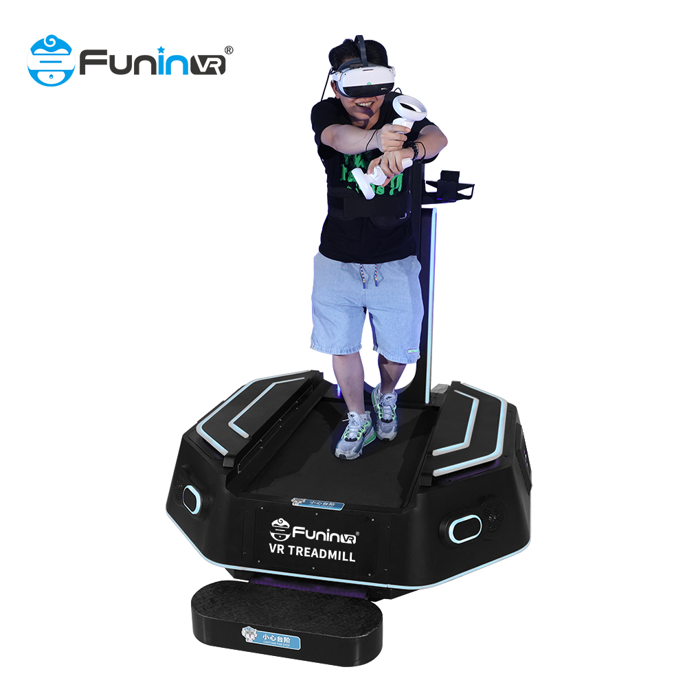 360 Degree VR Treadmill Simulator Virtual Reality Theme Park Equipment ...