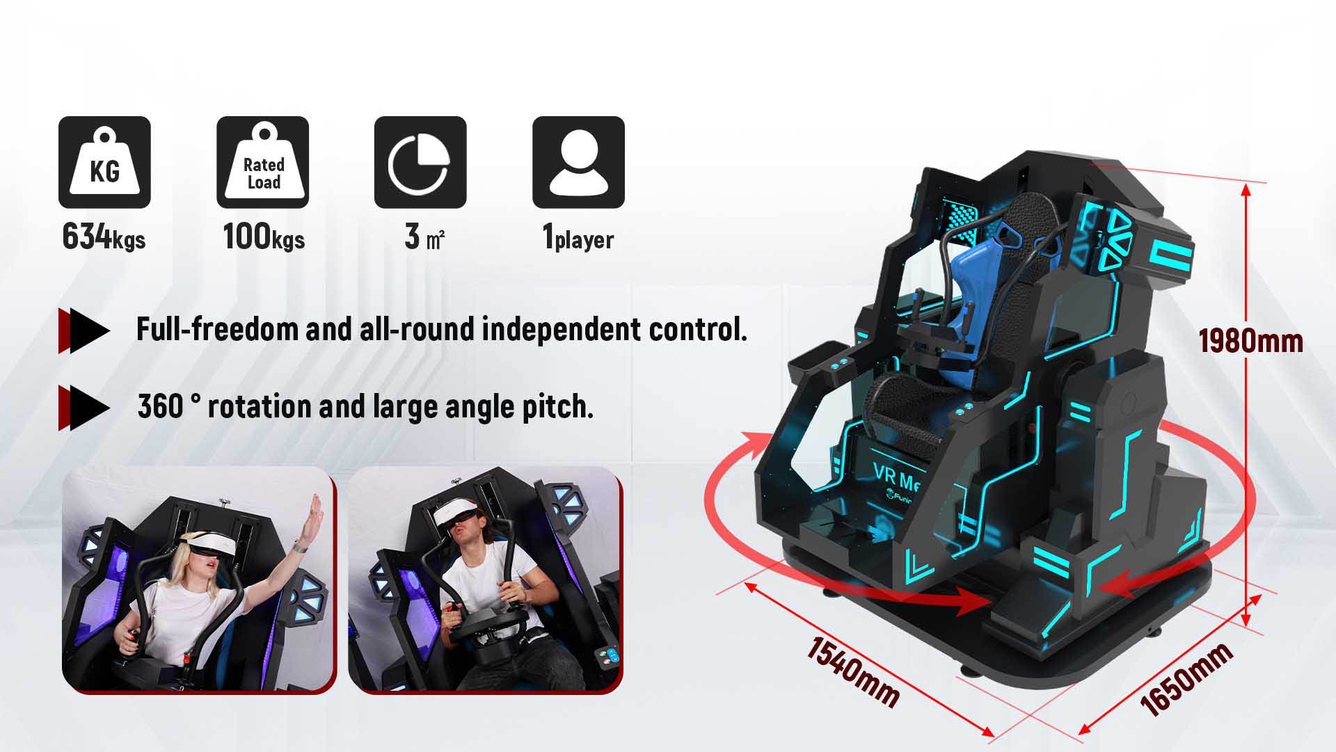 VR Mecha Machine Game Simulator - 9D VR Simulator Virtual Reality ...