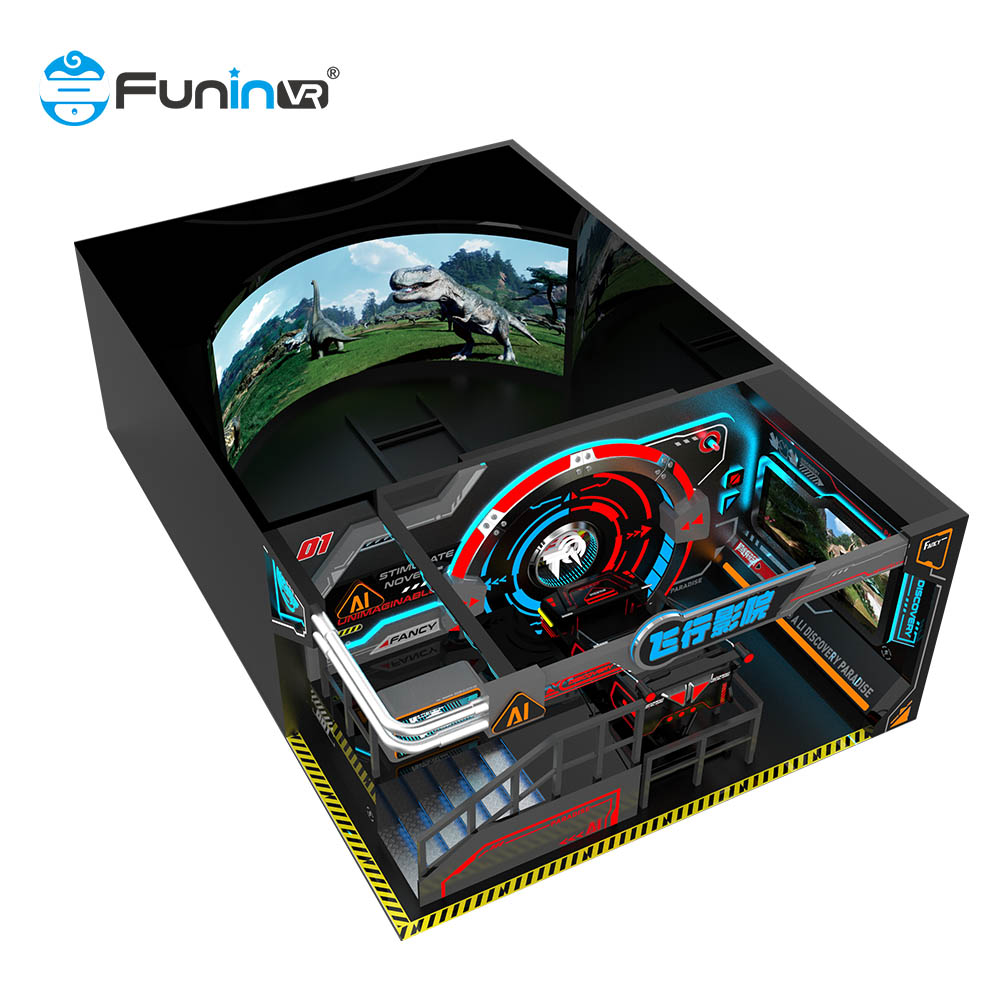 Immersive Jurassic 3D Ride Flying Cinema - 9D VR Simulator Virtual ...