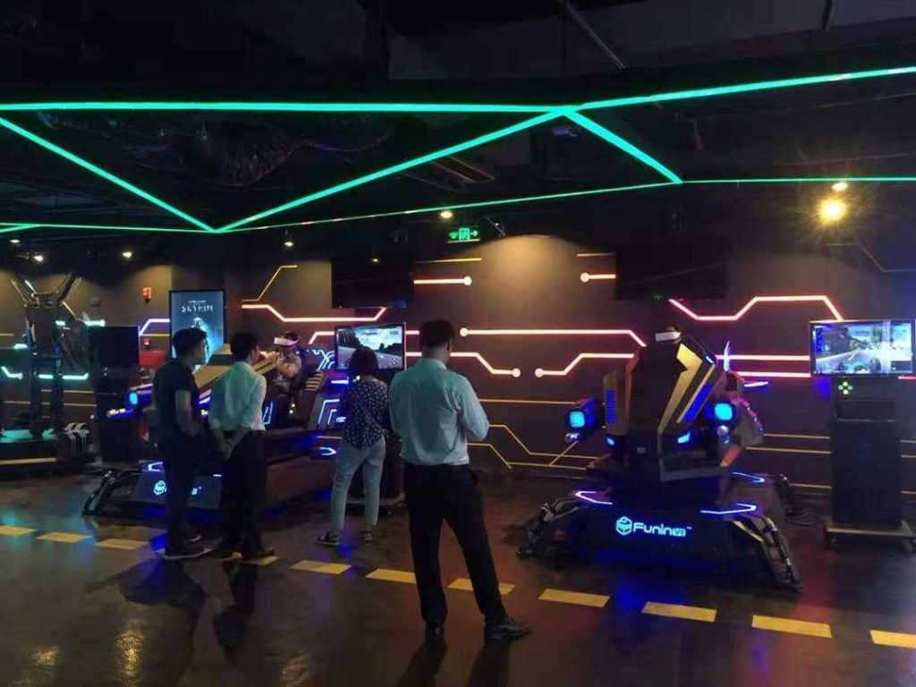 Joining the VR Arcade Wave in Palestine’s Amusement Park - 9D VR Arcade ...