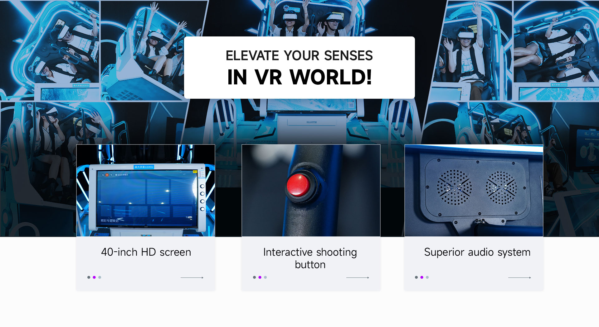 360° Rotation VR Flight Simulator Double Seats Virtual Reality Game ...